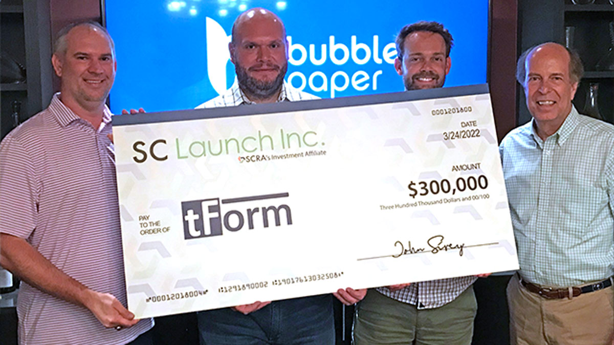 SC Launch Inc. Announces Second Investment in Bubble Paper - SCRA ...