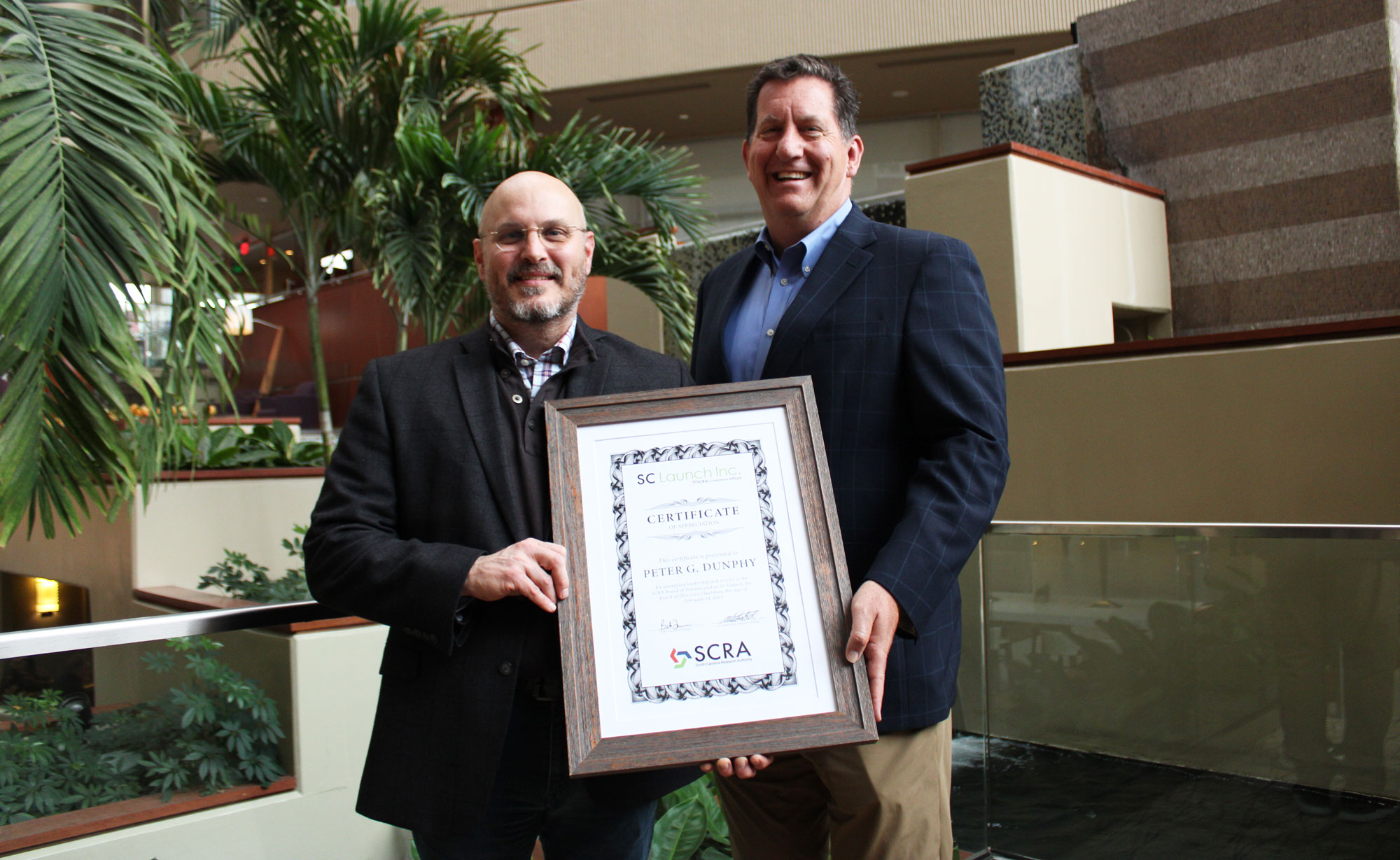 Peter Dunphy Retires from Board Leadership - SCRA: South Carolina ...