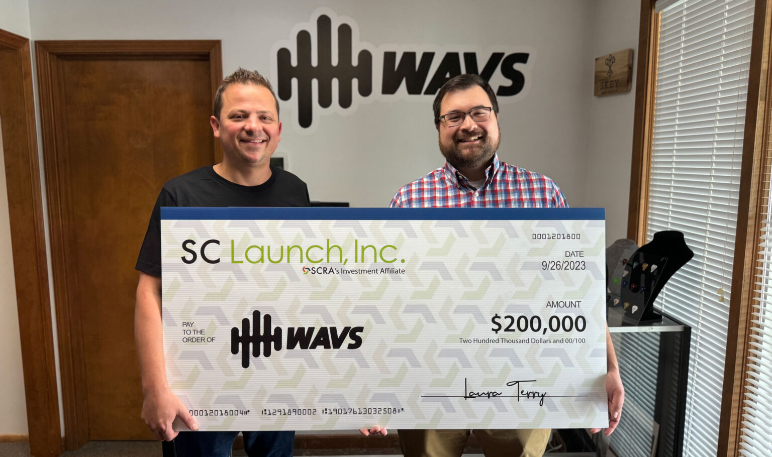SC Launch Inc. Invests in WAVS Custom - SCRA: South Carolina Research ...