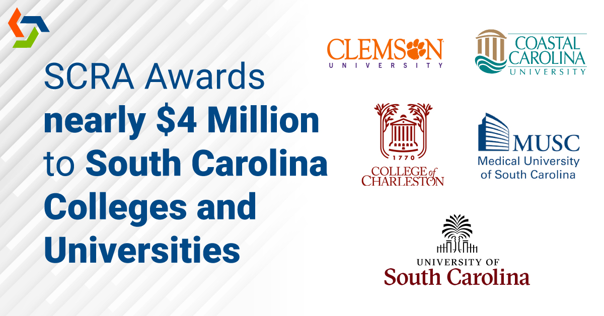 SCRA awards nearly $4 million to South Carolina colleges and ...